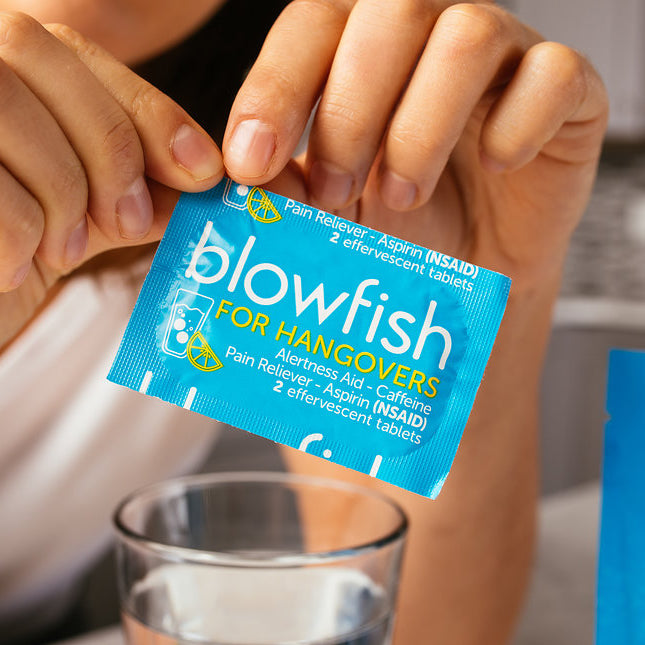 Blowfish for Hangovers | 40 Tablet Pack | Fast, Effective Hangover Remedy